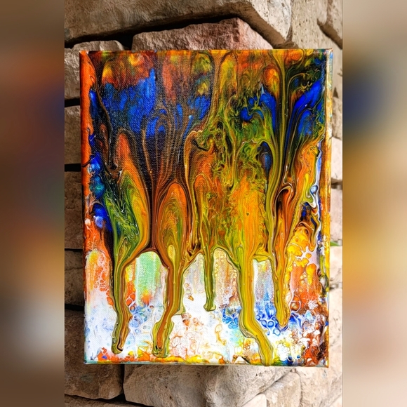 Art | 8x1 Original Acryic Painting | Poshmark